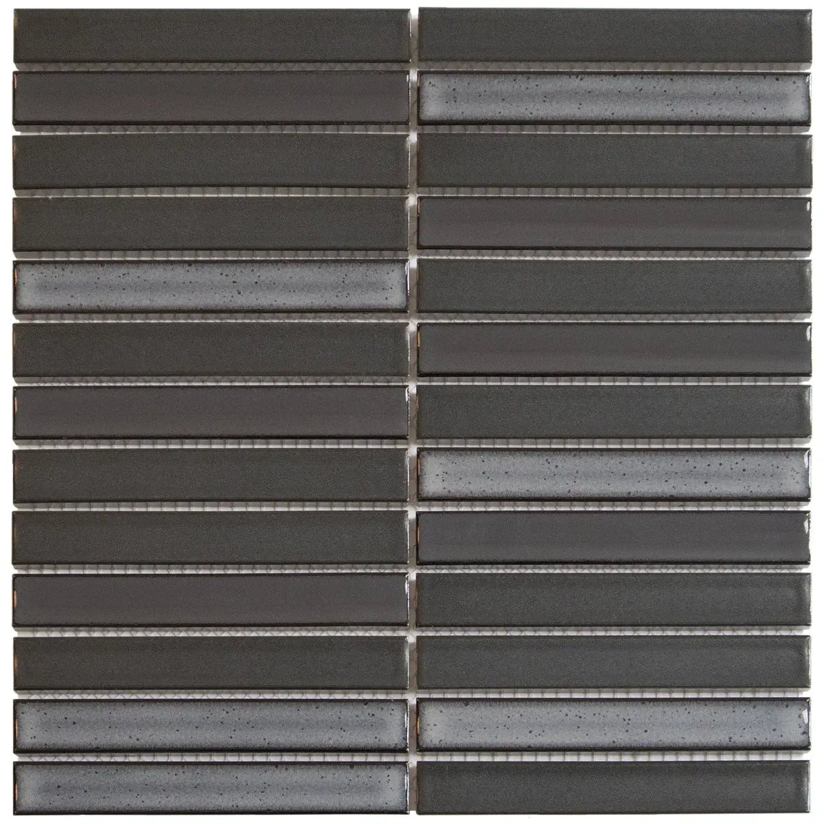 Sevilla Mosaic Tiles | Carbon Shades | Gray Mix | 20x145mm – Tile King